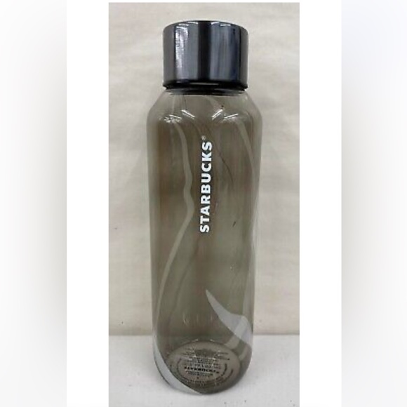 Starbucks | Dining | New Starbucks Recycled Glass Black White Gray ...